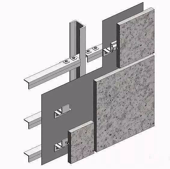 墙面干挂石材施工工艺和流程 - 石材云仓